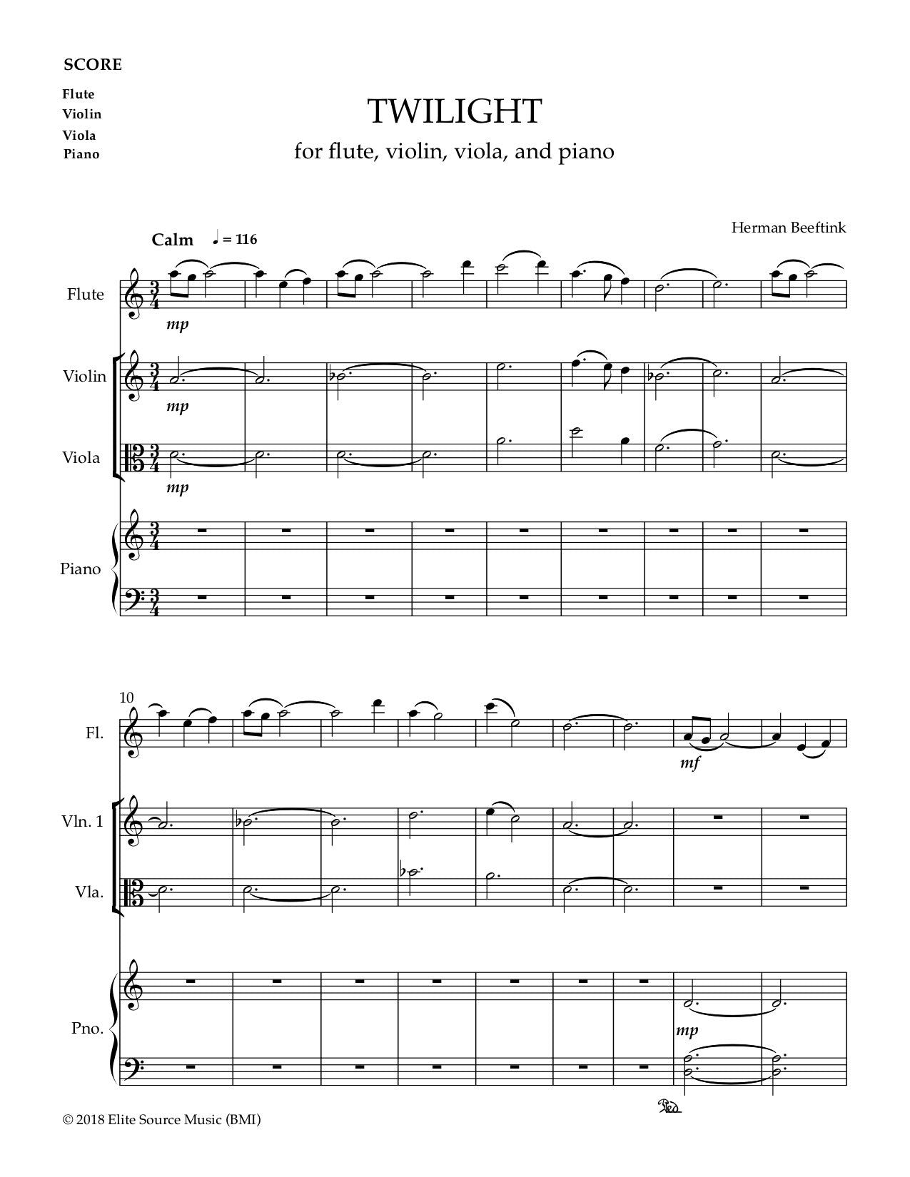 Flute Duo/Trio/Quartet – Page 2 – Herman Beeftink - Composer